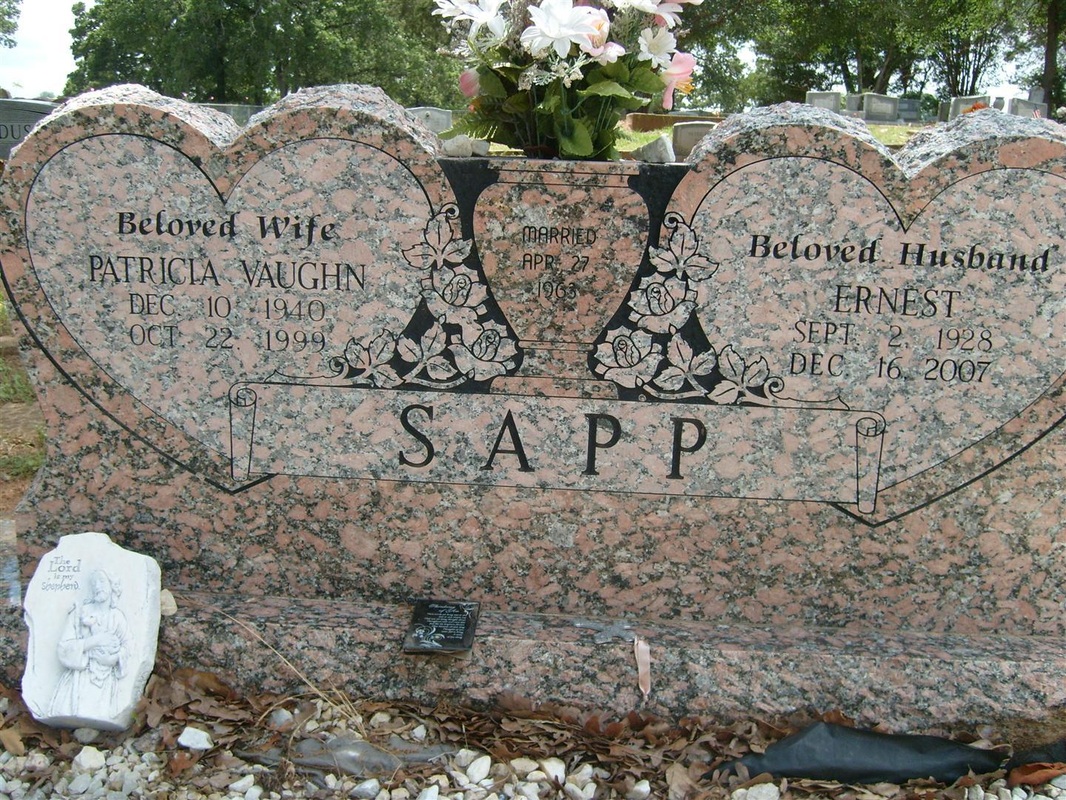 Ernest And Patricia Sapp - Welcome To Suggs Cemetery Association